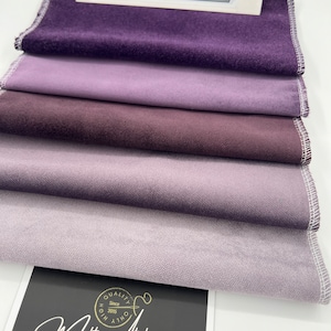 SALE! Luxury Purple Lavender Velvet Fabric | Upholstery Velvet Fabric ...