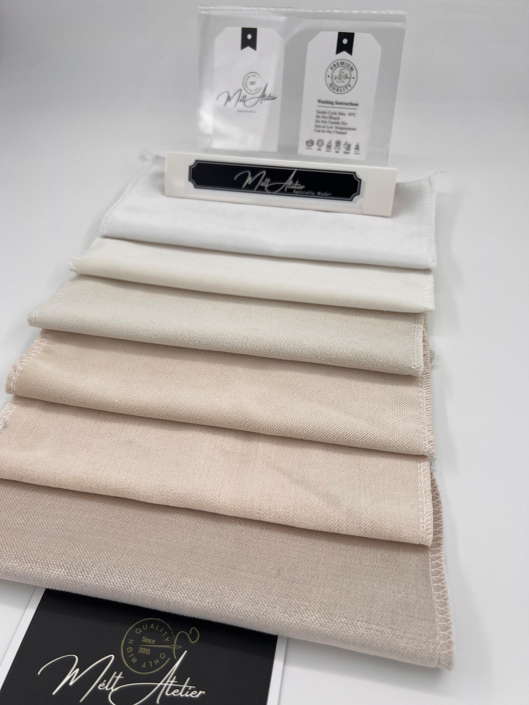 SALE! Luxury White Cream Velvet Fabric | Upholstery Velvet Fabric ...