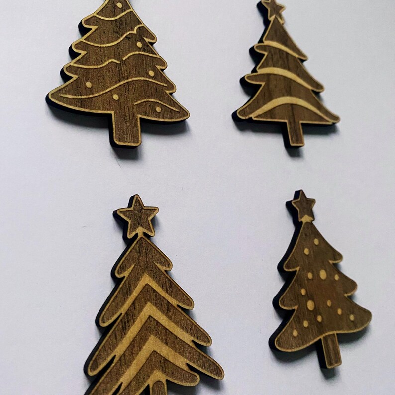 Christmas Tree - Svg Token - Pocket Gift - Simple - Laser Cut Files ...