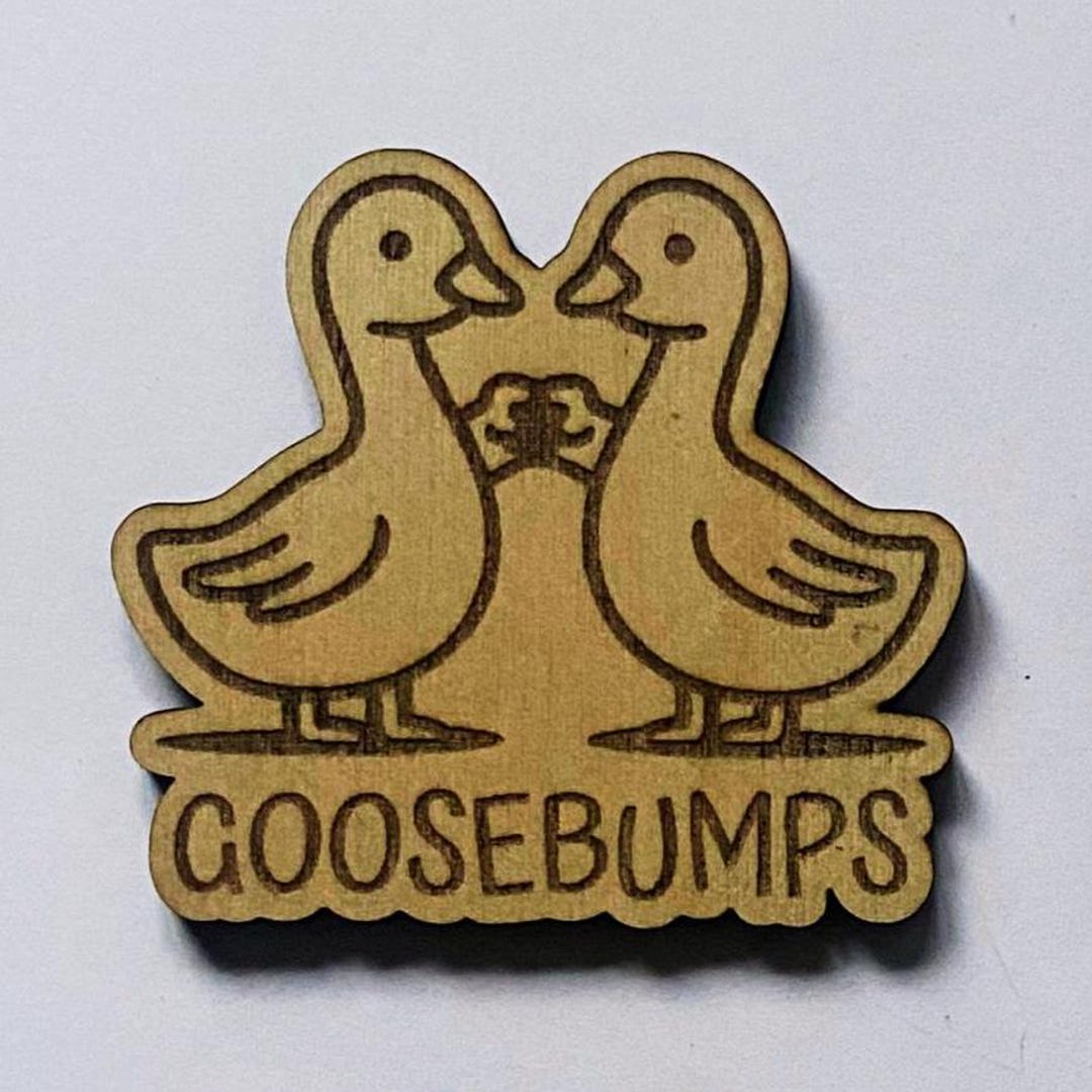 Goosebumps - Funny Goose Token - Pocket Gift - Simple - Laser Cut Files ...