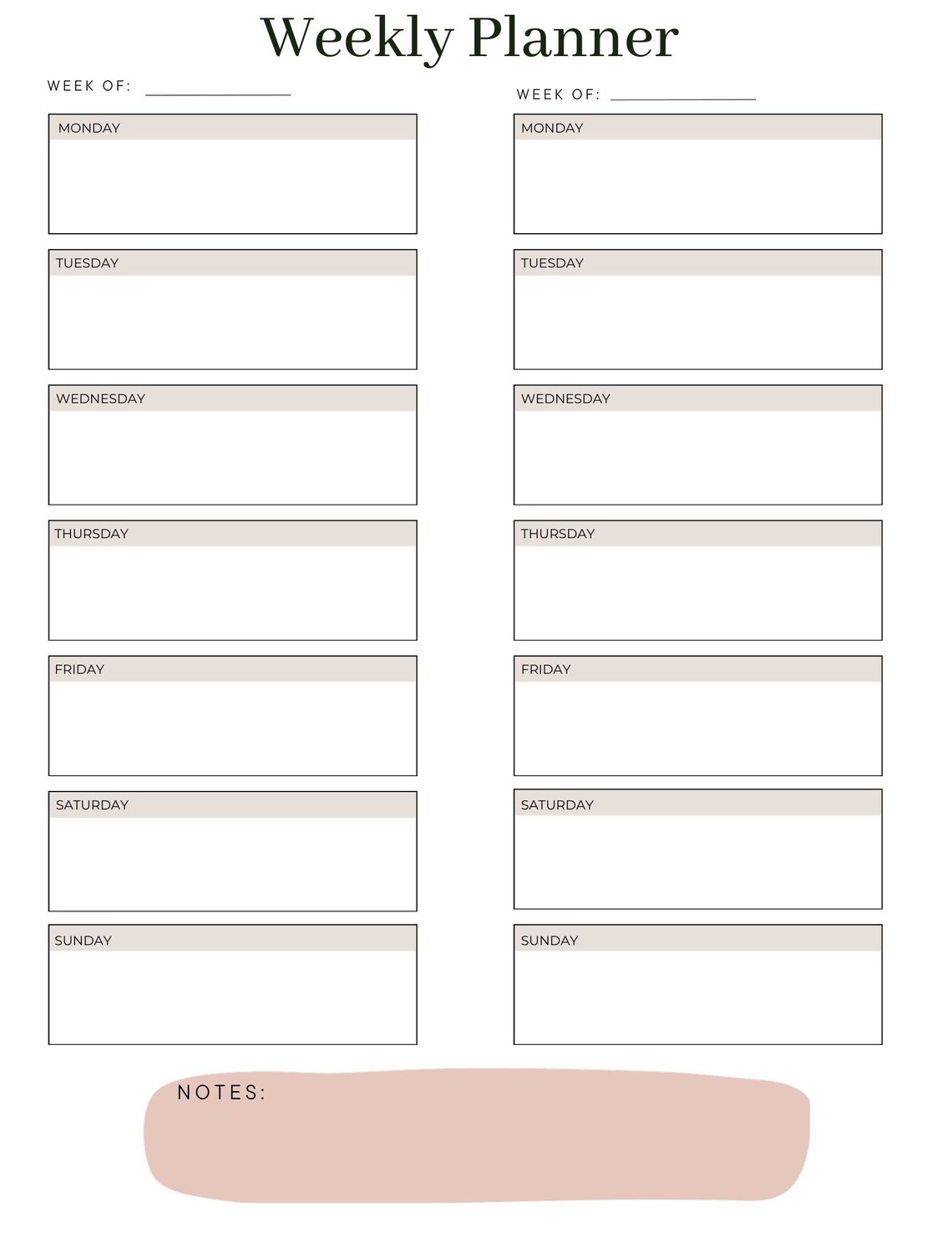 Floral 2024 Digital Planner - Etsy