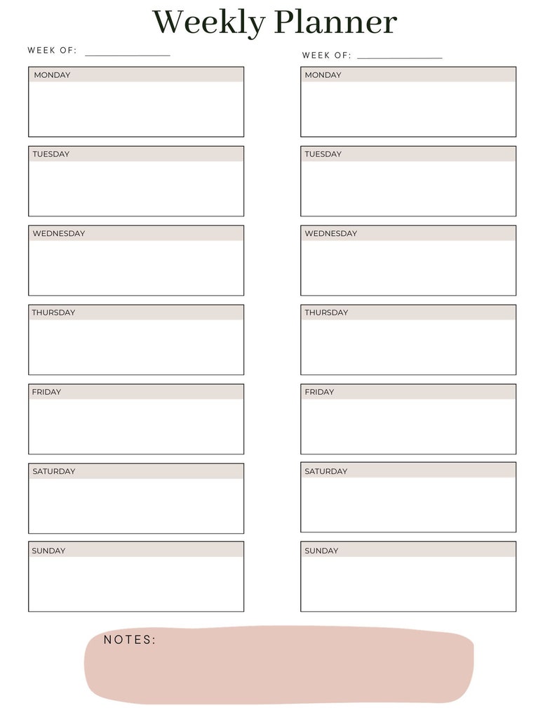 Floral 2024 Digital Planner - Etsy