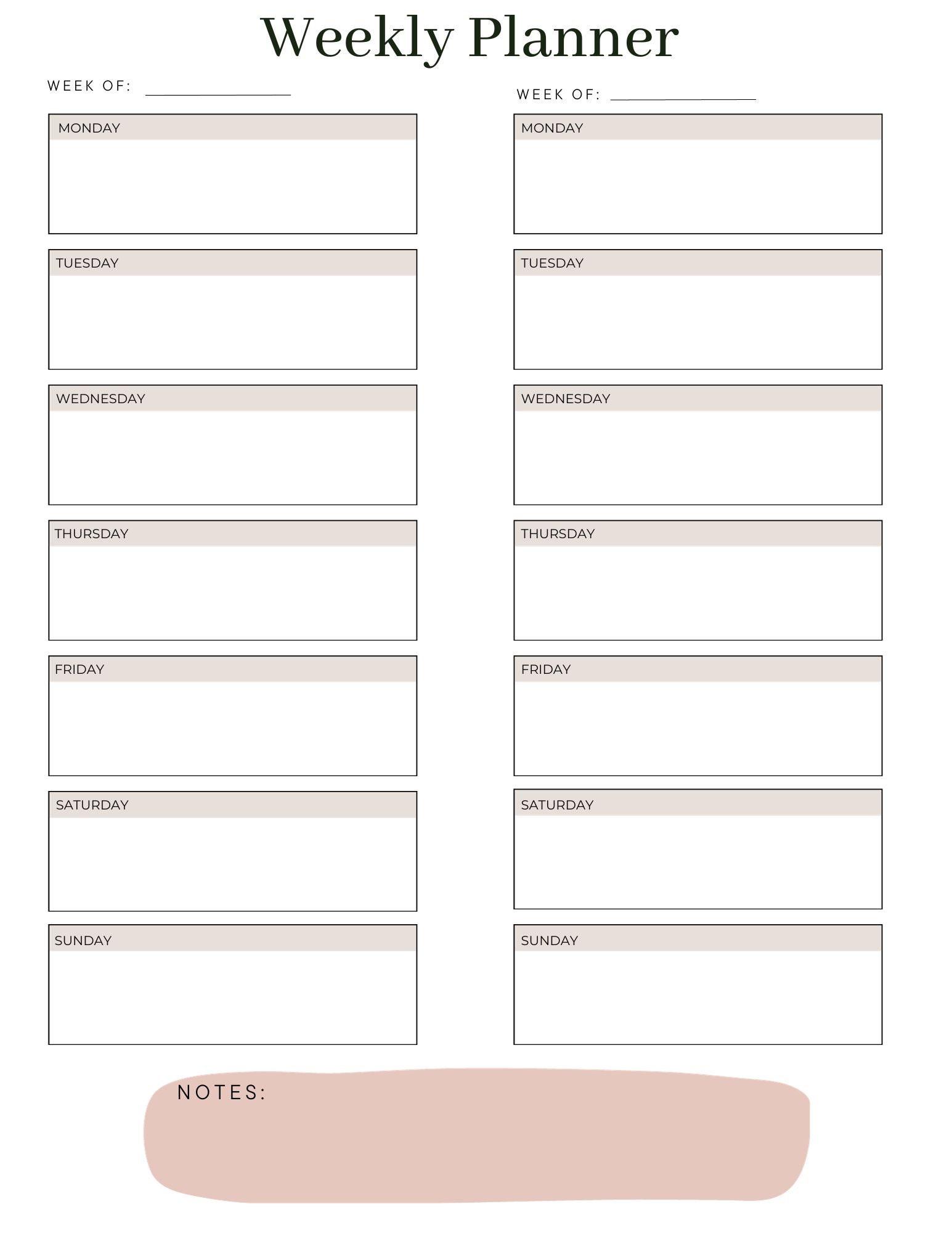 Floral 2024 Digital Planner - Etsy