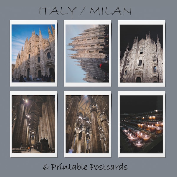 Italy Postcards - Etsy