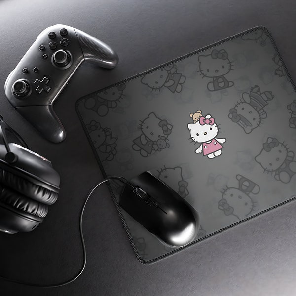 Helllo Kitty Desk Mat - Etsy