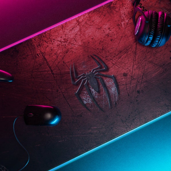 Spider Man Mouse Pad - Etsy