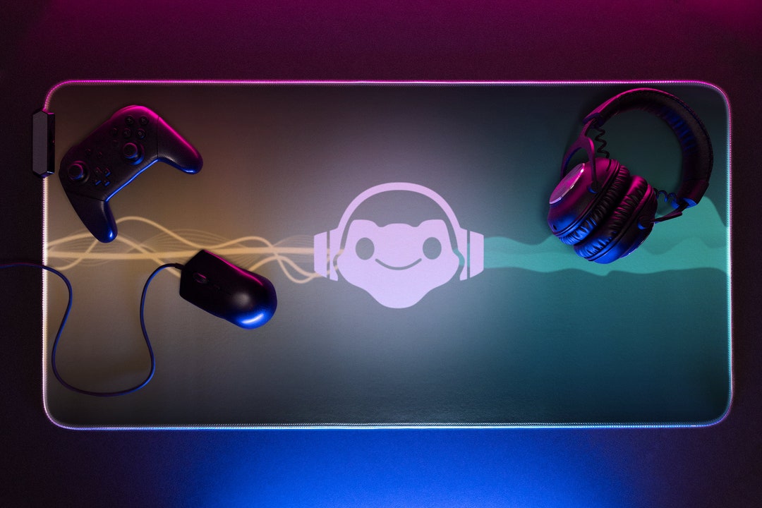 Overwatch Led Mousepad, Genji Rgb Desk Mat, Overwatch Led Deskpad ...