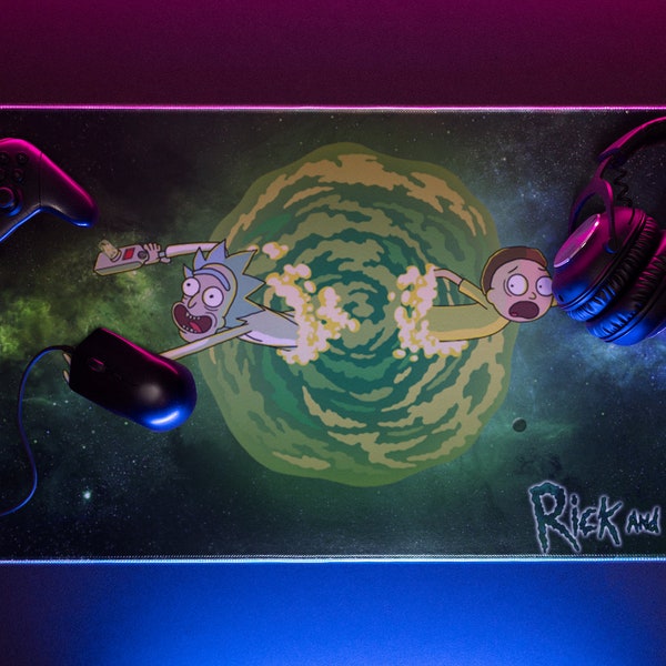 Rick and Morty Mouse Pad Rgb - Etsy