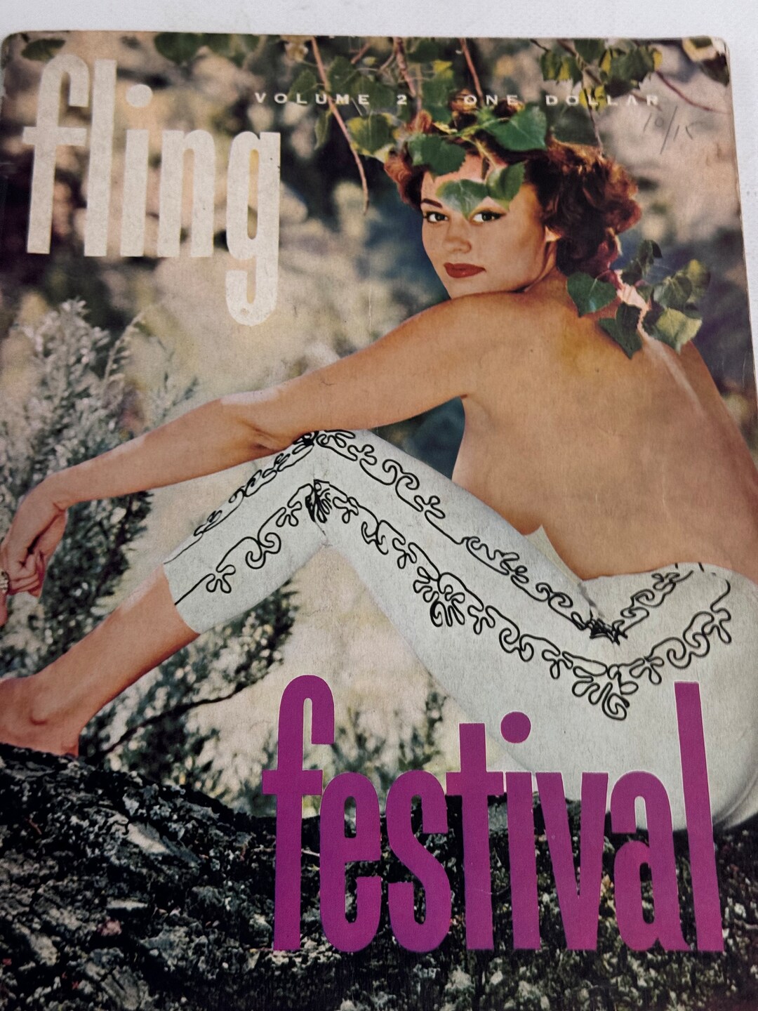 1959 Fling Festival Mens Magazine Pin Ups Etsy