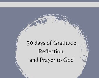 Prayer and Gratitude Journal - Etsy