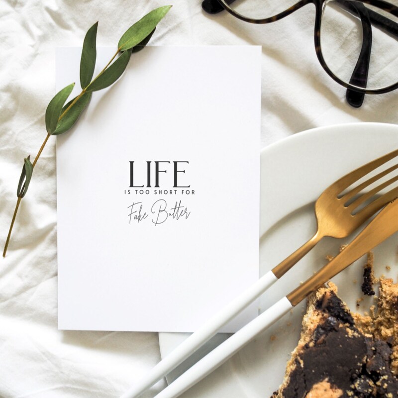 Life is Too Short - Etsy