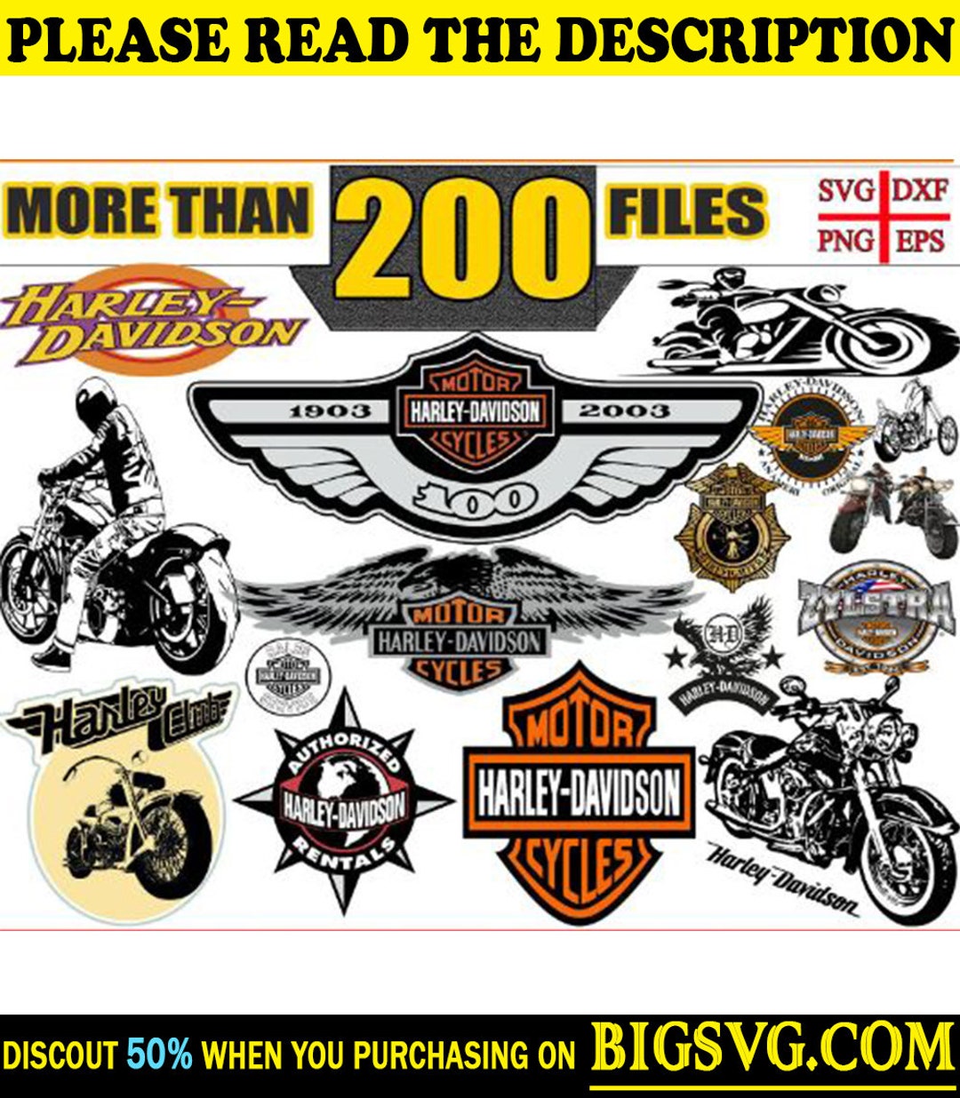 Motorcycle SVG Bundle Logo, Moto Flag, Cut File, Motorbike Eagle HD PNG ...