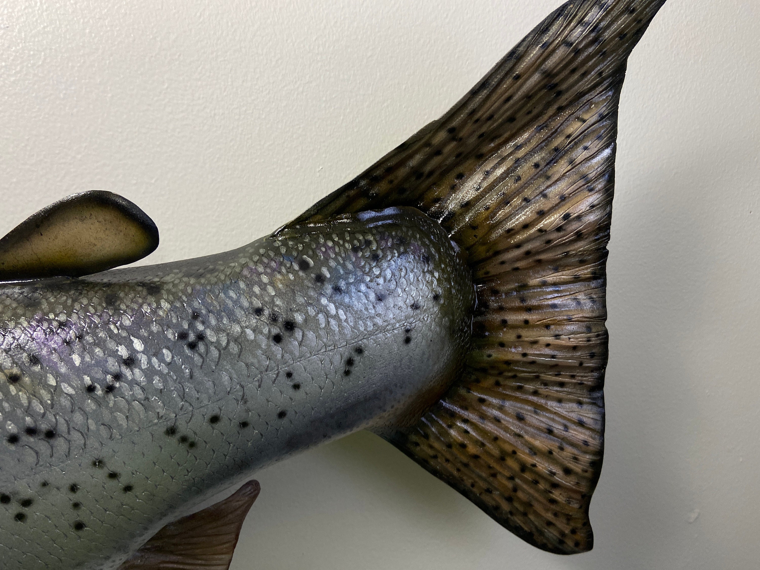 43 King Salmon, Hand Carved Artwork. - Etsy