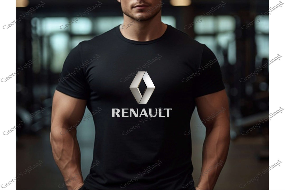 Vintage Renault Logo Car Shirt, Luxury Car Shirt, Renault Shirt, Logo ...