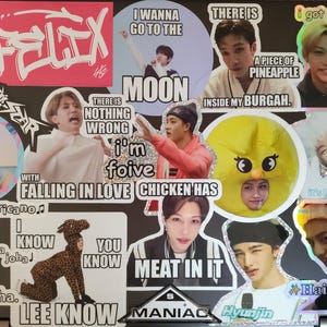 Stray Kids Han Meme Stickers - Etsy