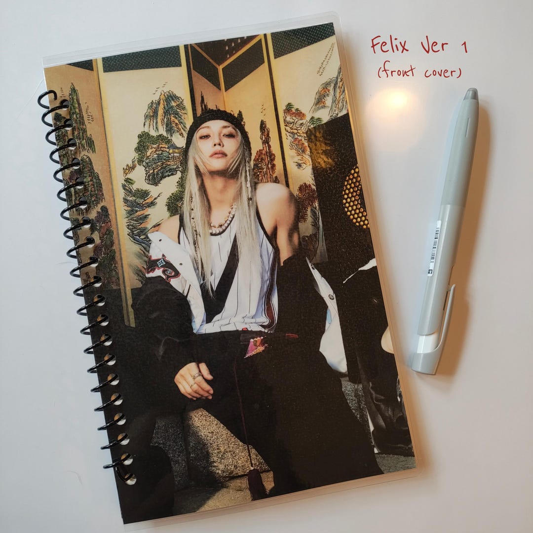 Stray Kids Felix HOP Notebooks - Etsy