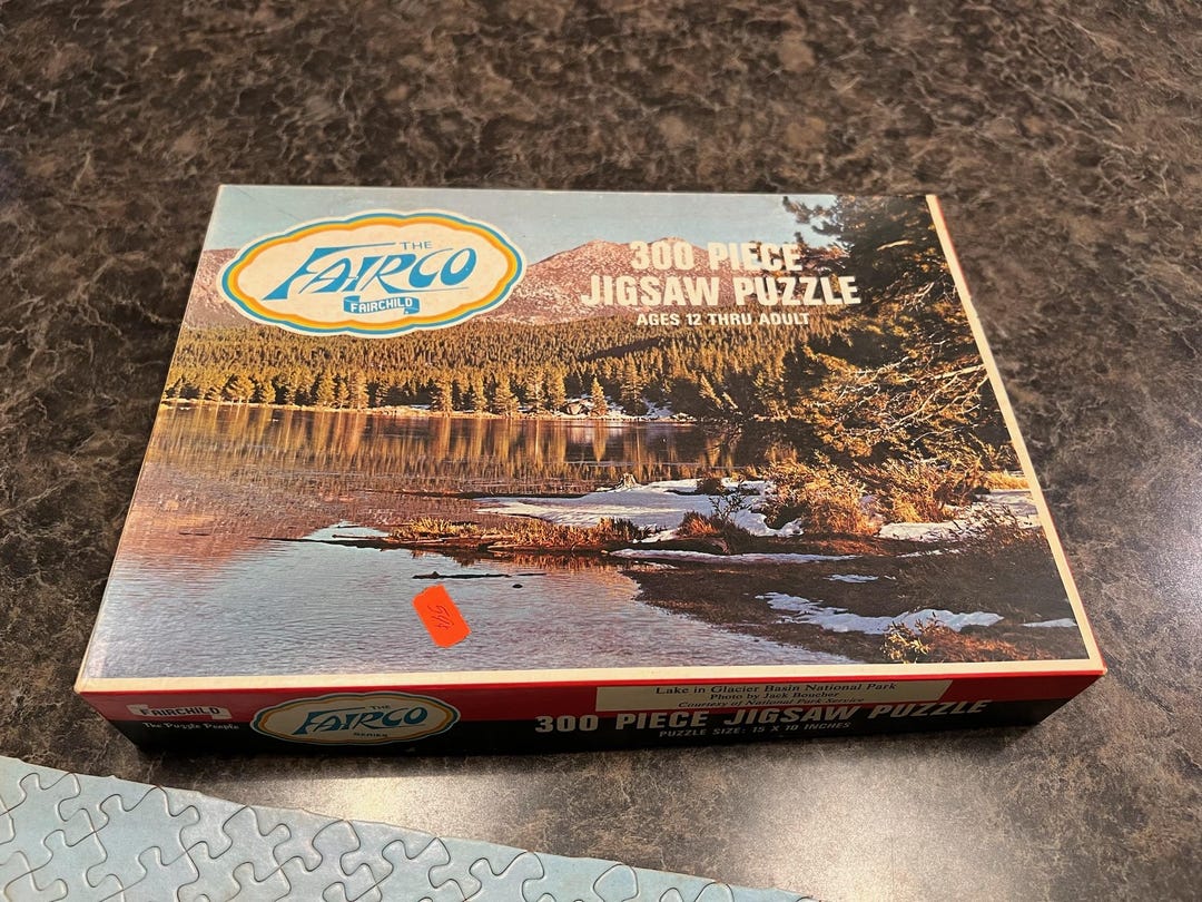 Vintage Fairchild the Fairco Picture Puzzle - Etsy
