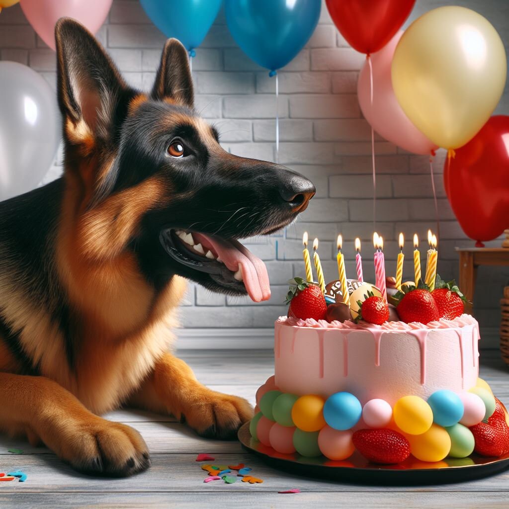 German Shepherd Birthday Card, Happy Birthday to You. Greeting Card - Etsy