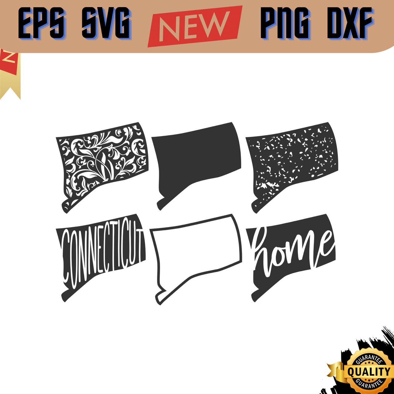 All 50 States Outline Svg Bundle, United States Svg, US Outlines Svg ...