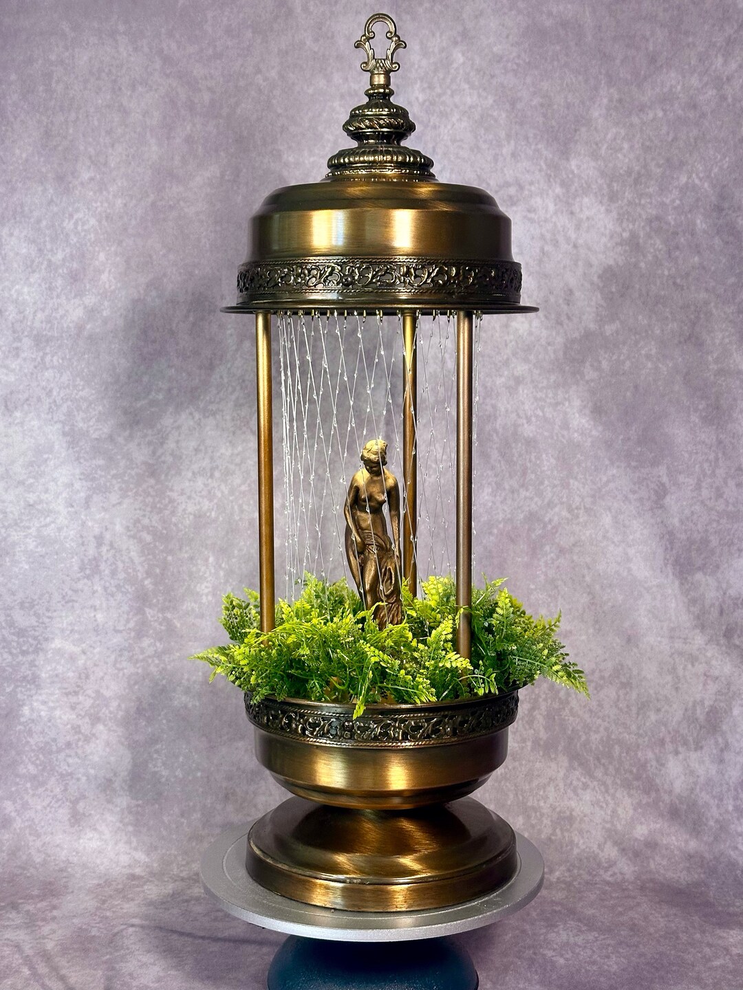 Johnson Tabletop Rain Lamp - Etsy