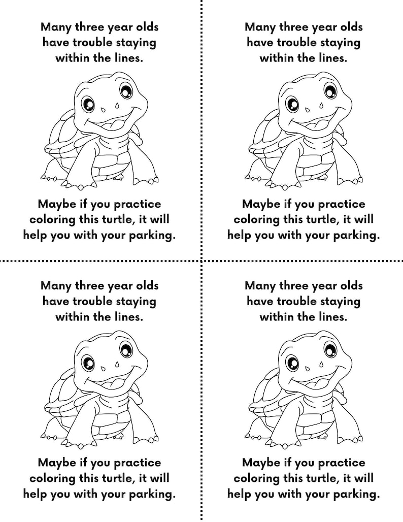 Bad Parking Printable Parking Ticket Funny Parking Ticket Learn How to ...