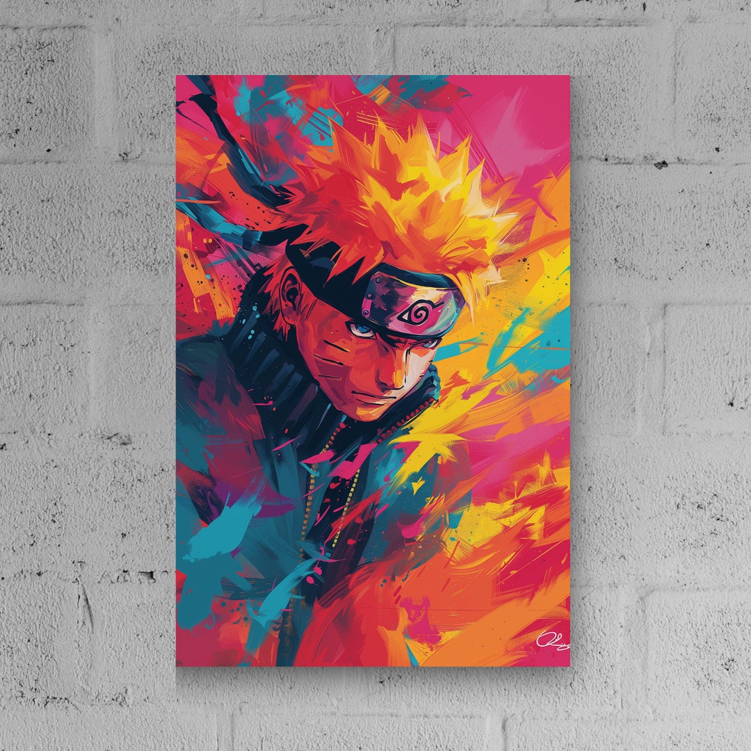 Naruto Shippûden Inspired, Poster Naruto Manga Decoration, Anime Home ...