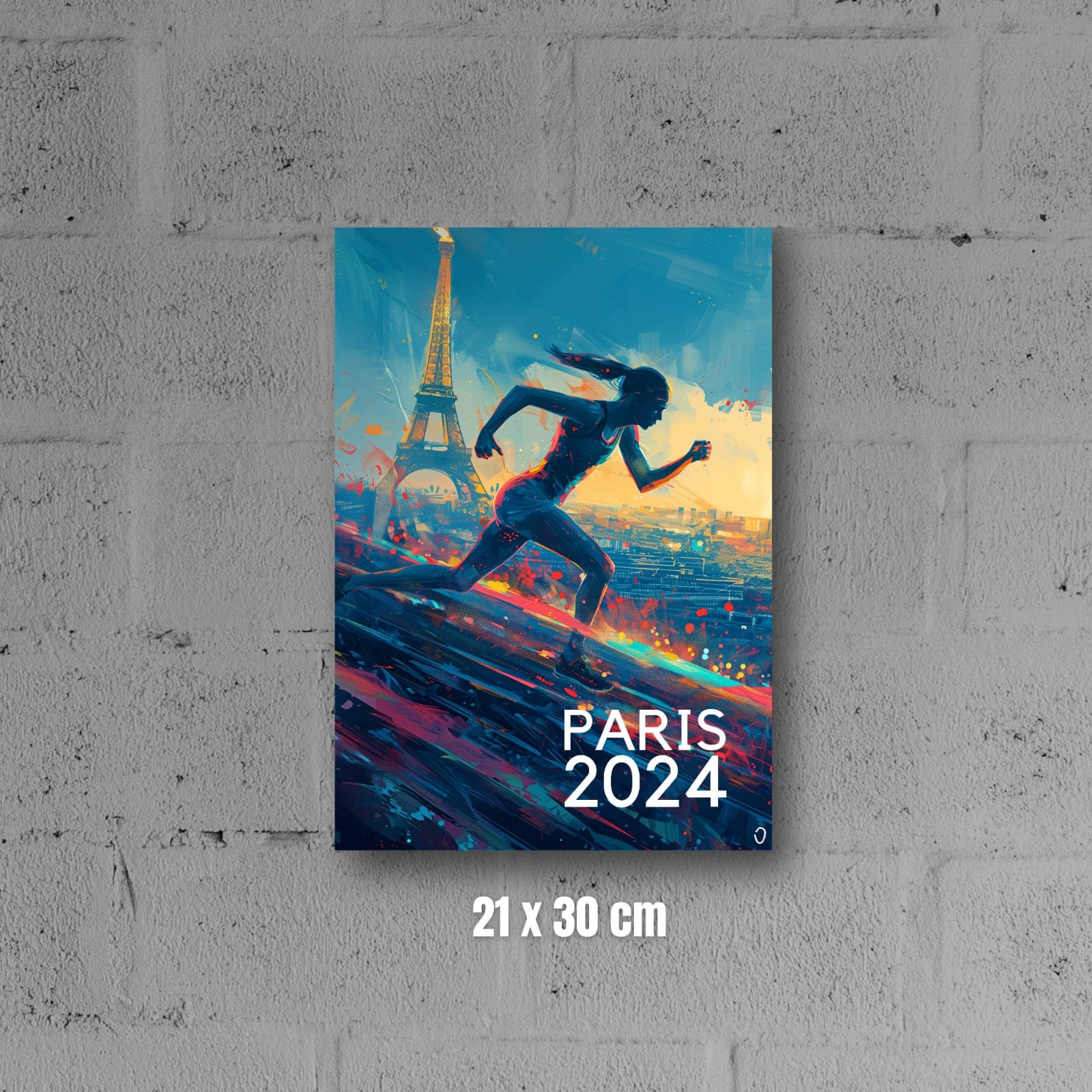 Affiche JO 2024, Poster Paris 2024, Affiche Jeux Olympiques, Haute ...