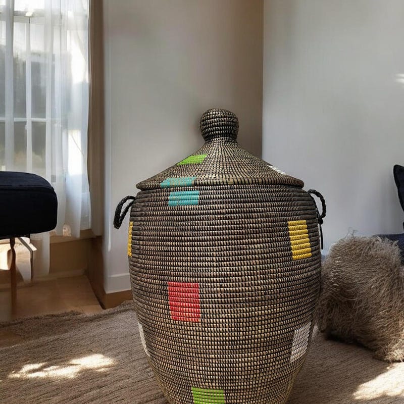 Large African Baskets - Etsy