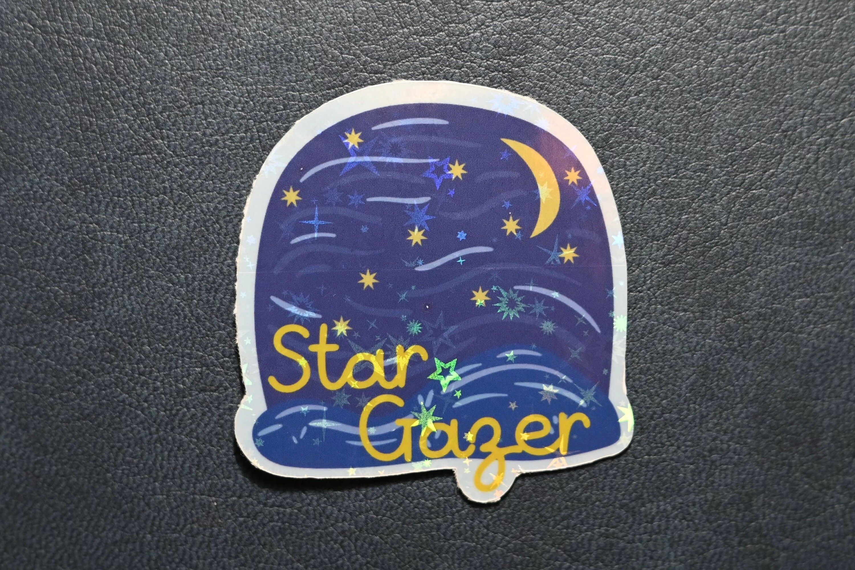 Holographic Night Sky Sticker Waterproof Vinyl Sticker Waterproof Water ...
