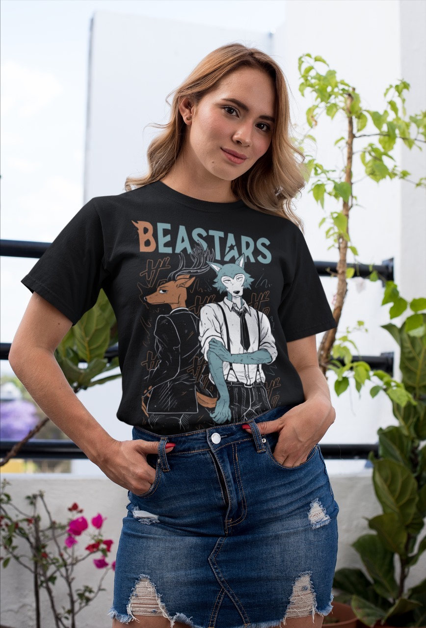 Beastars Legoshi Beastars Shirt Girl Anime Japanaise Style Gifts Shirt ...