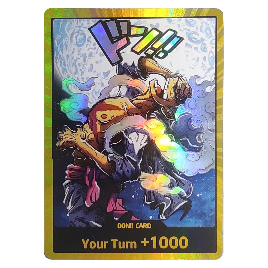 Set of 10 Donations Luffy Custom - S2D-11 - High-quality One Piece ...