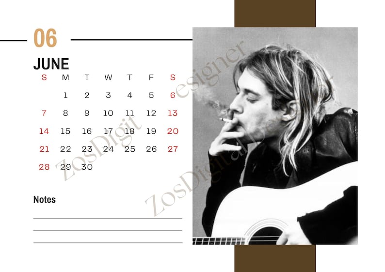 Printable Calendar-inspired by Famous Artists of the Past - 2026 ...
