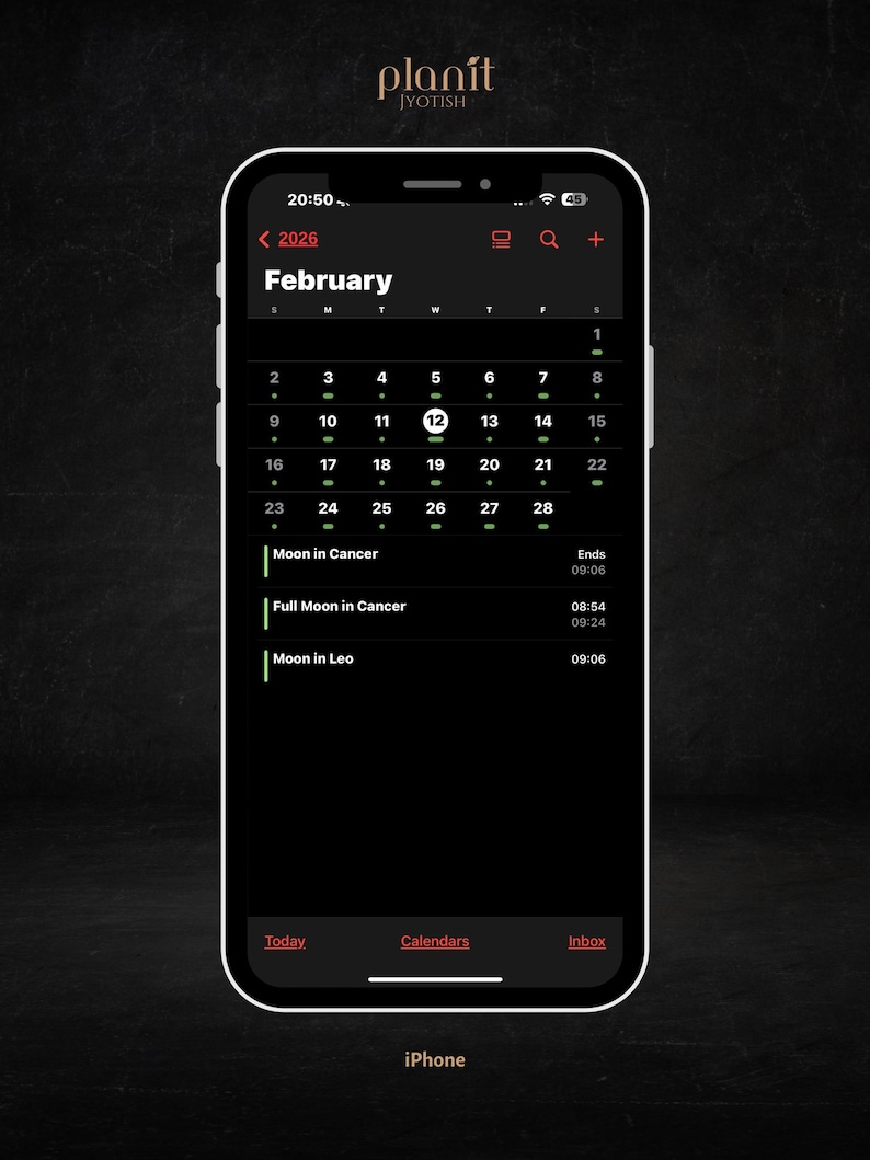 2026 Vedic Astrology Lunar Digital Calendar - Etsy