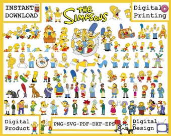Simpsons Clip Art Png Svg Homer Simpson , Simpsons Svg Png Cut Files ...
