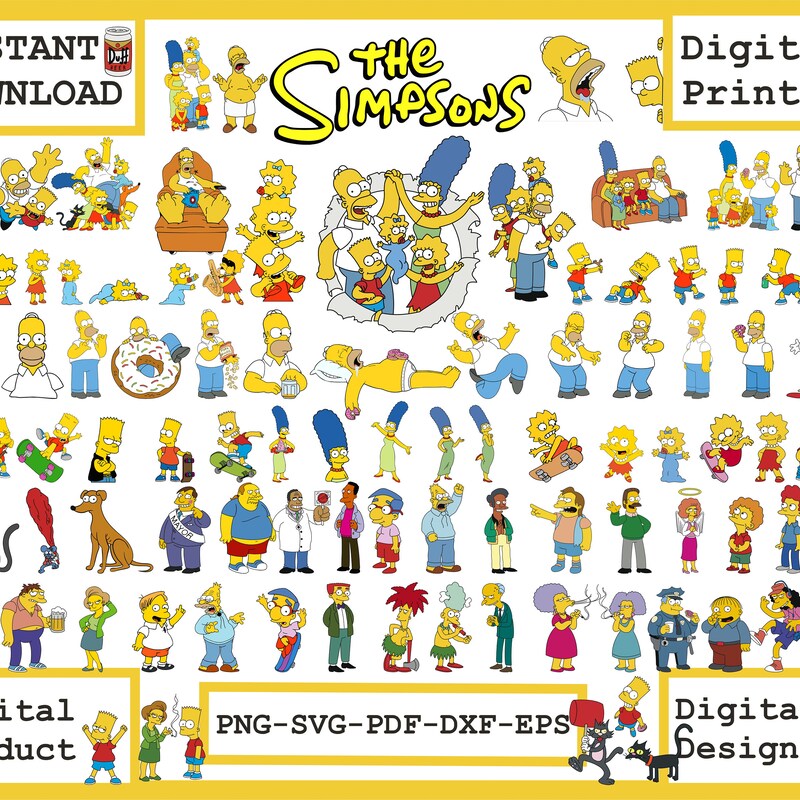 The Simpsons - Etsy