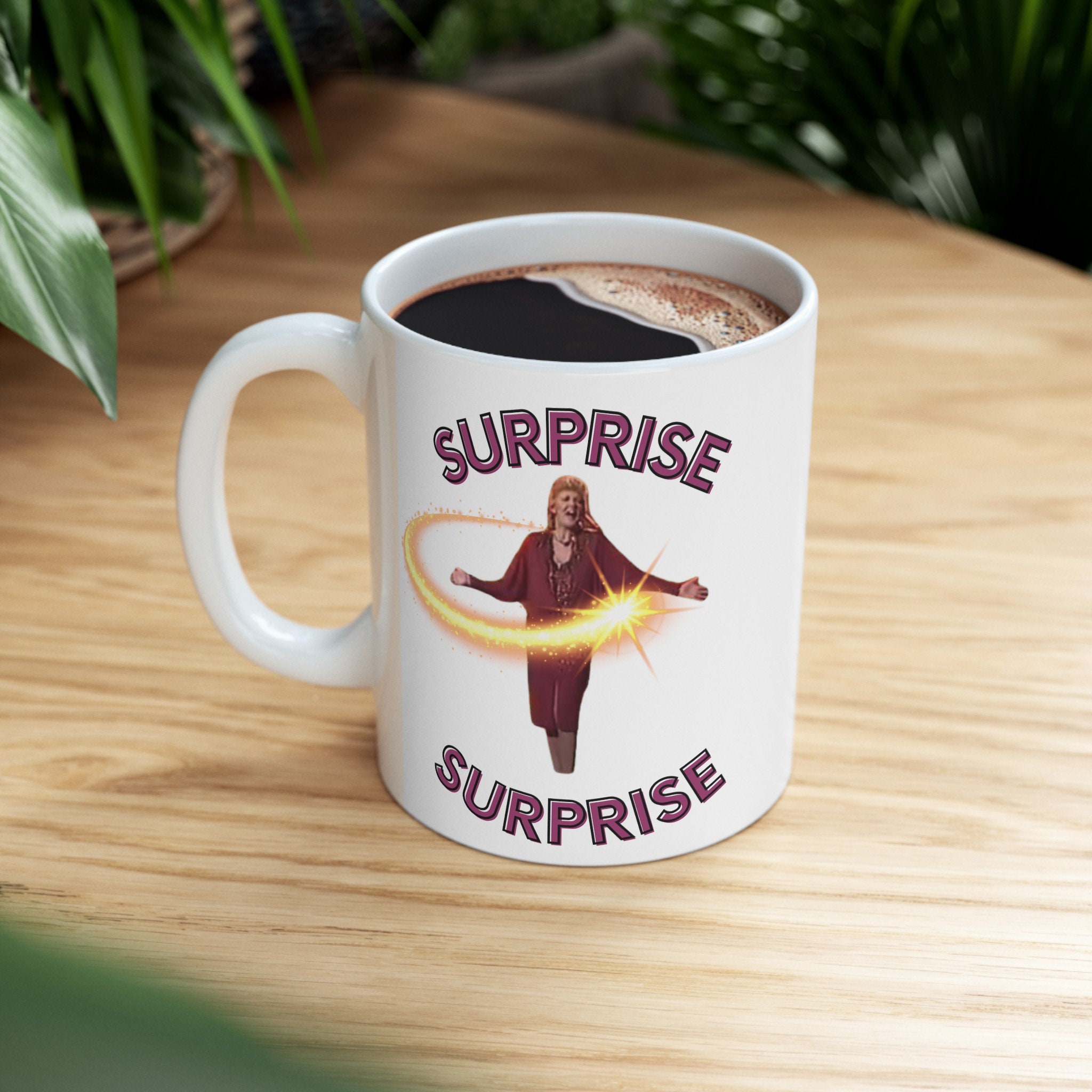 Surprise Surprise Tik Tok Trend Mug, Surprise Surprise Meme, Funny Meme ...