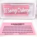 Money Savings Challenge Kit With Boxes and Laminated Savings Cards ...