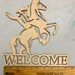 Western Signs - Cowboy or Welcome - Etsy