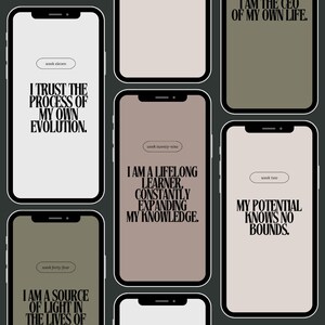 Transform Your Screen, Elevate Your Mind: Weekly Mantras Wallpaper ...