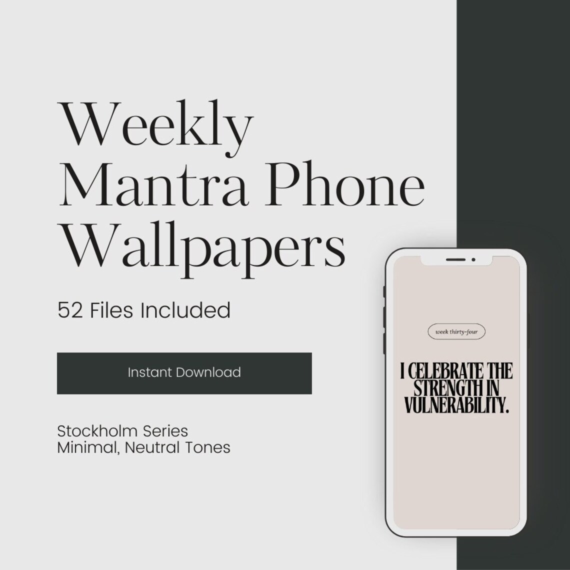 Transform Your Screen, Elevate Your Mind: Weekly Mantras Wallpaper ...