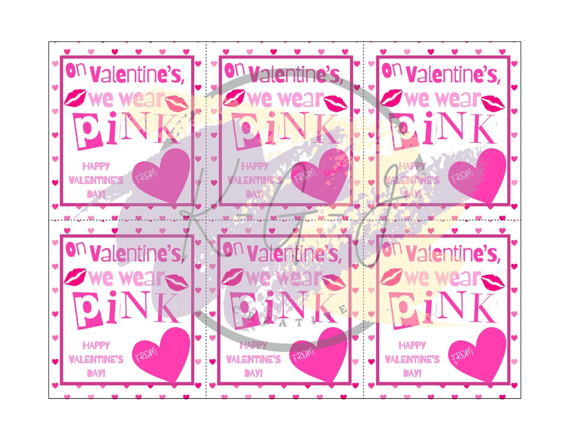 Mean Girls Inspired Valentine’s Day Cards/ School Classroom Valentine’s ...