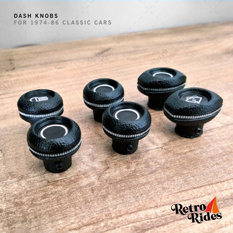 Cj5 – Cj7 – Cj8 Classic Dash Knobs (1974-1986) - Etsy