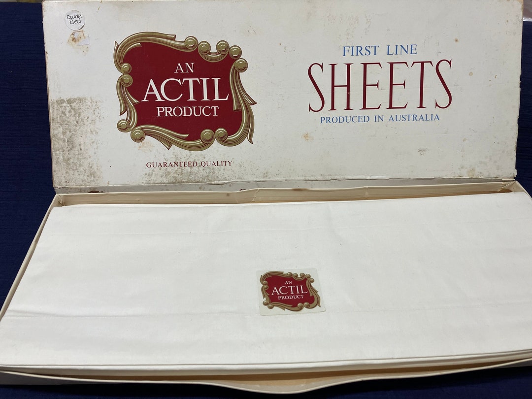 Actil Sheets in Original Box - Etsy