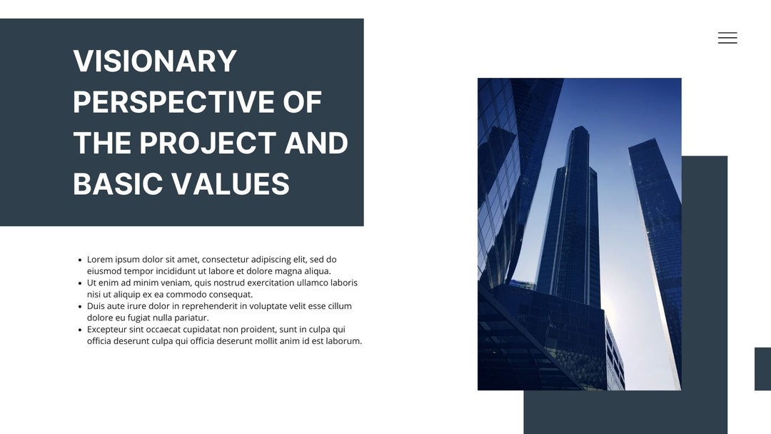 Modern Corporate Project Presentation With Several Slides That Cover ...