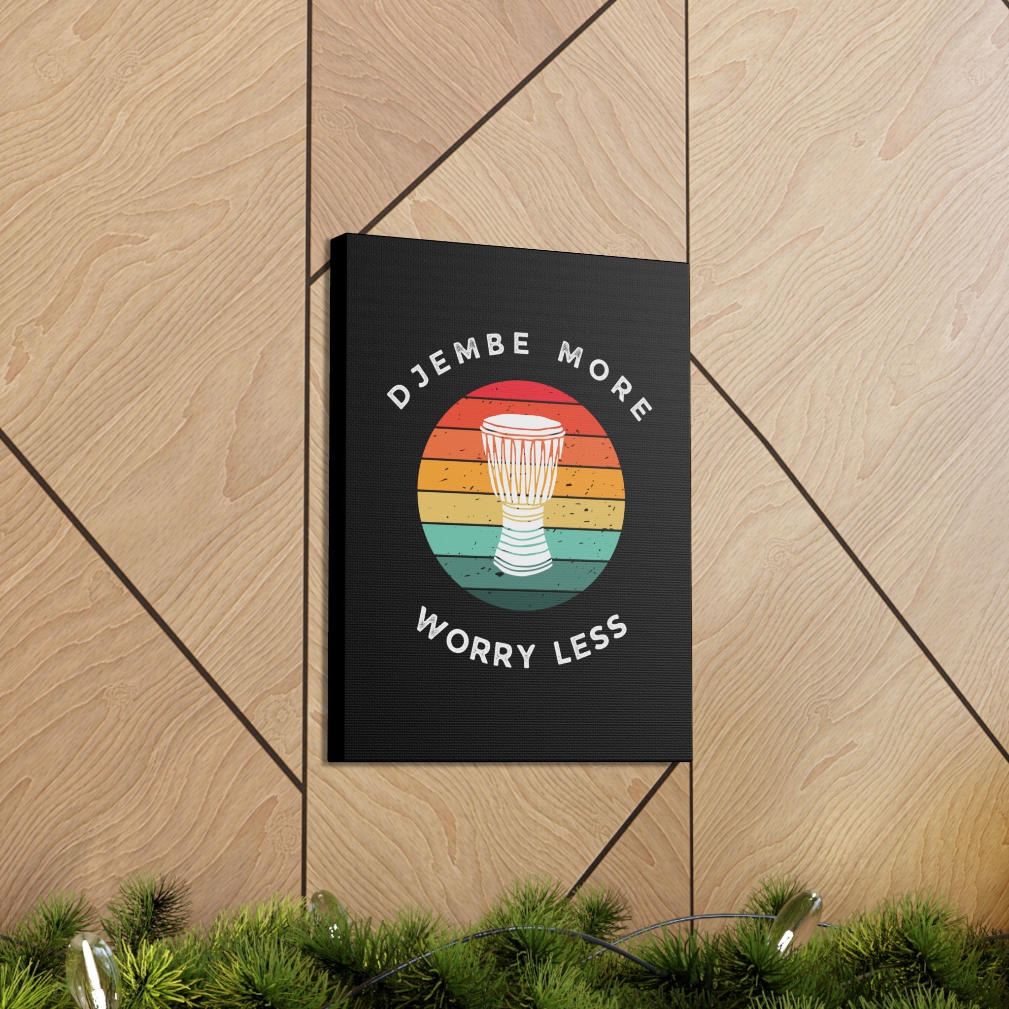 Djembe Canvas Wall Art, West African Wall Art, Djembe Picture, Djembe ...