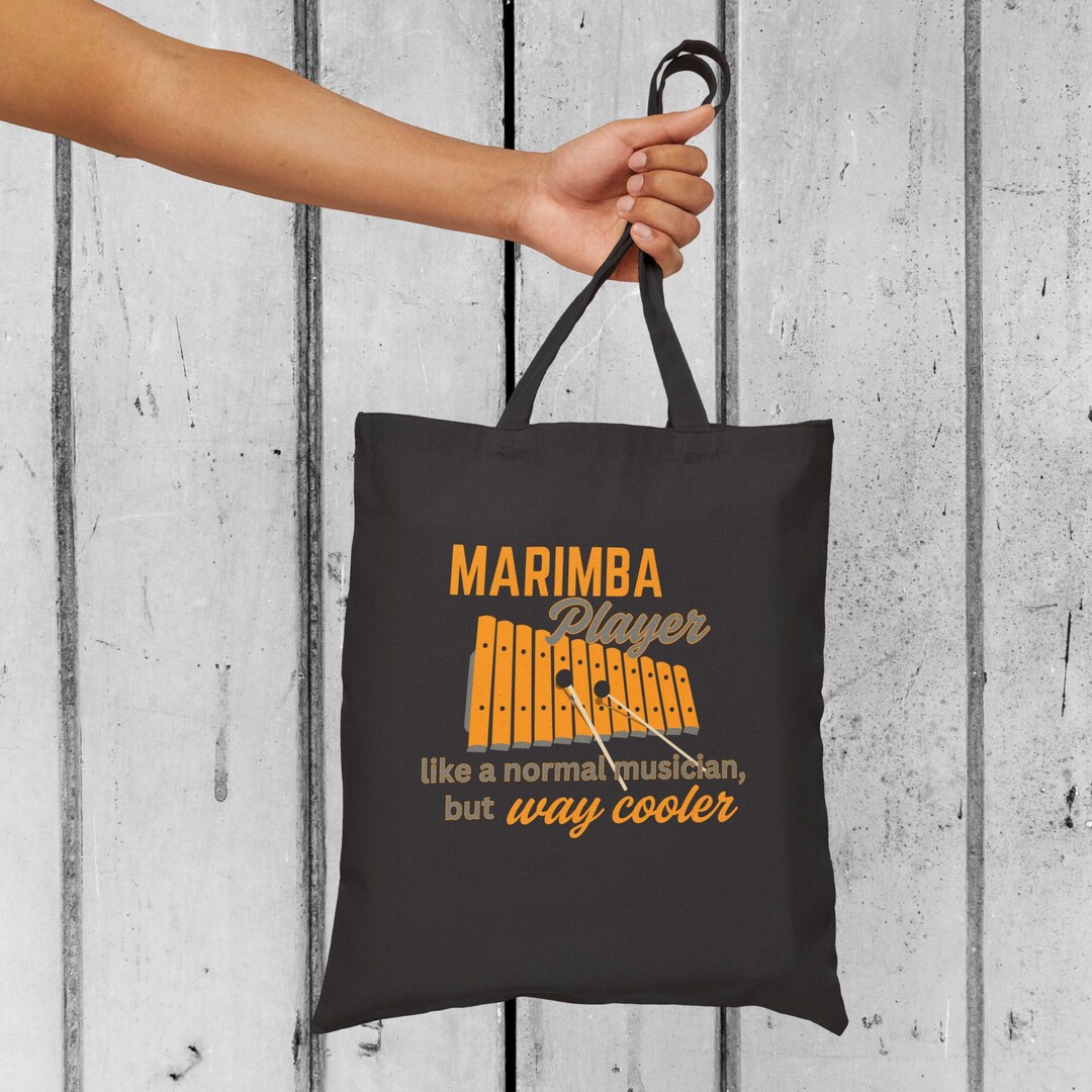 Gift for Marimba Player, Marimba Tote Bag, Best Marimba Gift, Gift for ...