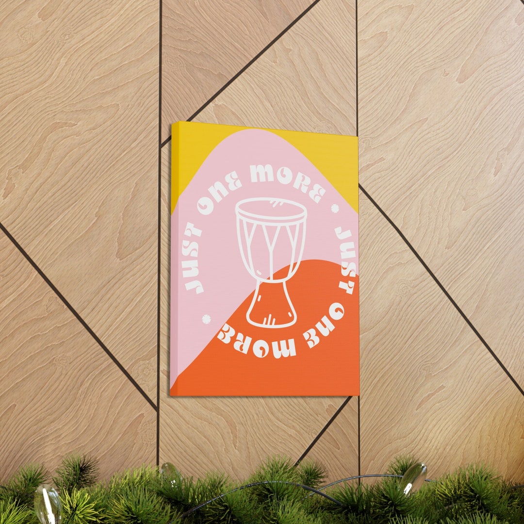 Djembe Canvas Wall Art, West African Wall Art, Djembe Picture, Djembe ...