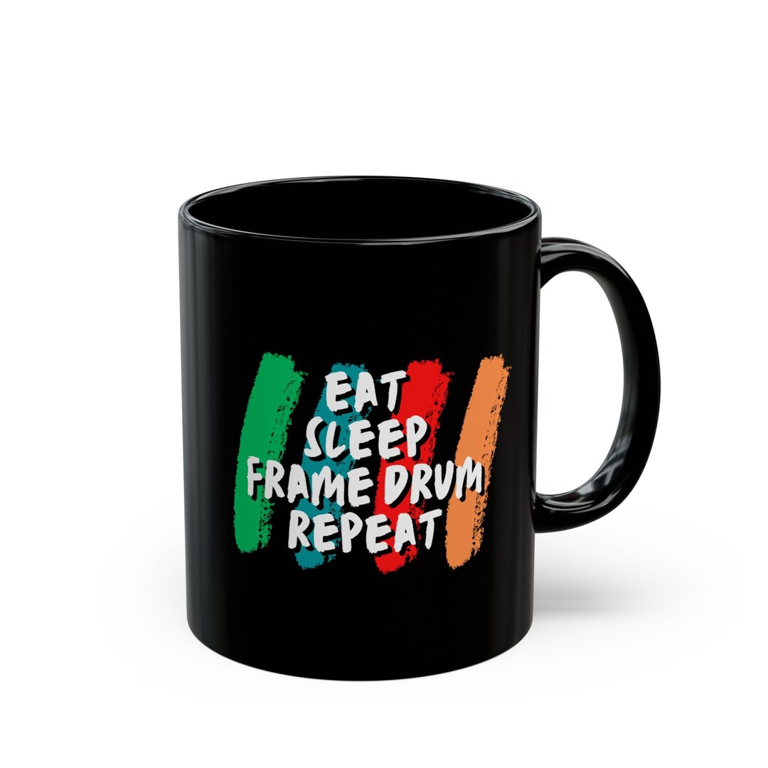 Gift for Frame Drum Player, Frame Drum Mug, Best Frame Drum Gift, 11 Oz ...