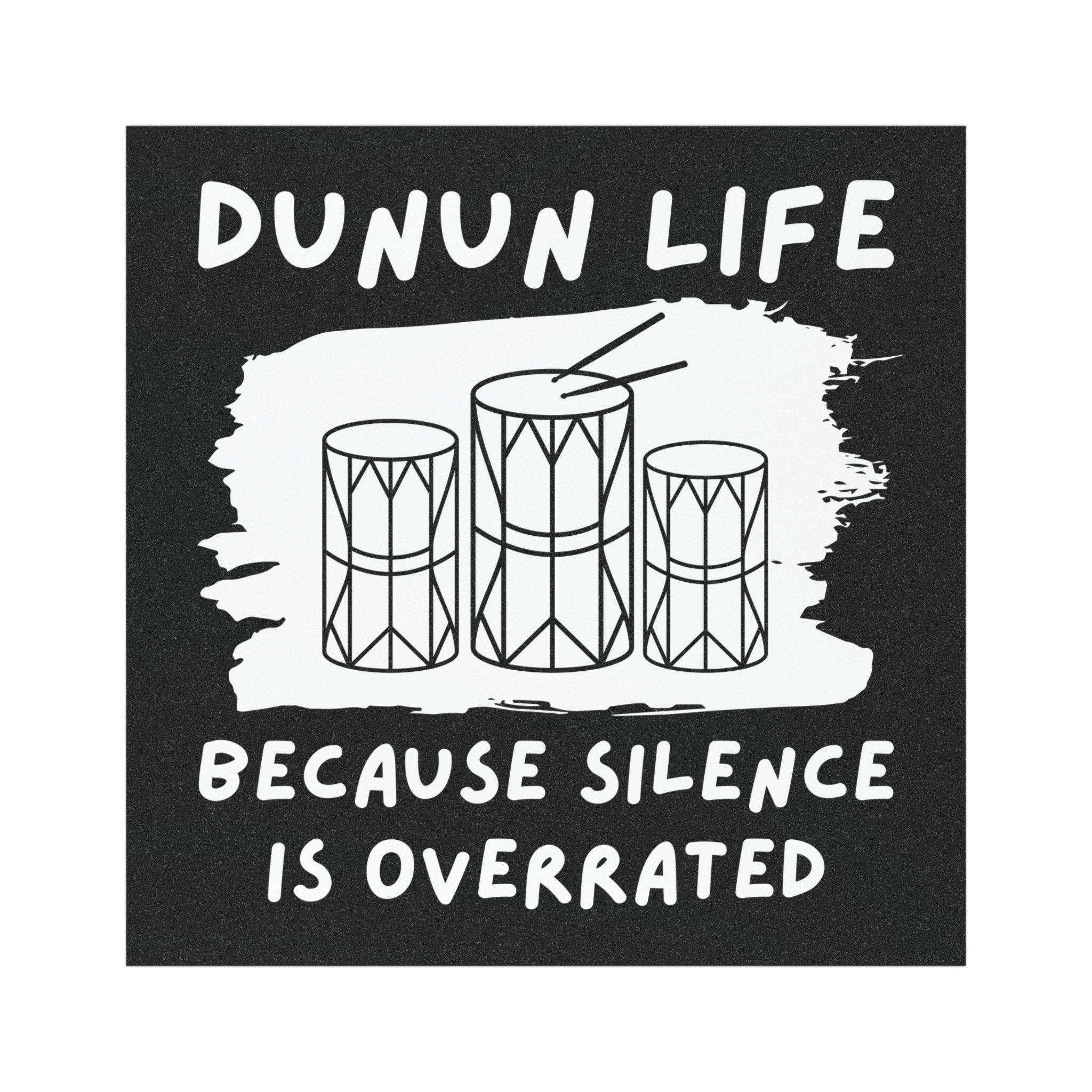 Gift for Dunun Player, Dunun Car Magnet, Dundunba Dununba Djun-djun ...