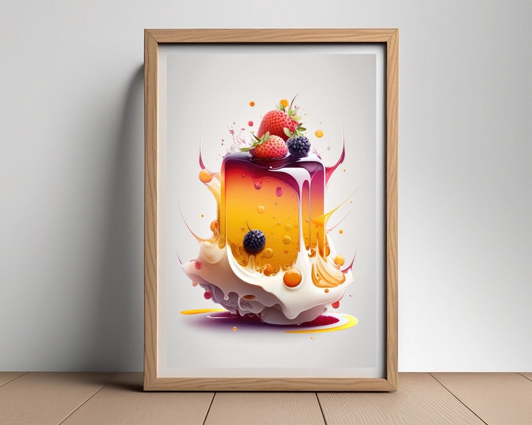Jelly Poster,jelly Print,jelly Wall Art,jelly Painting,jelly ...